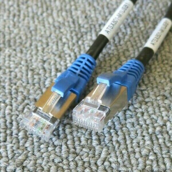 Job Lot 2 x IBM EMC 45W6726 ATSX801-M1USB1 RJ45 To USB Type C Patch ...