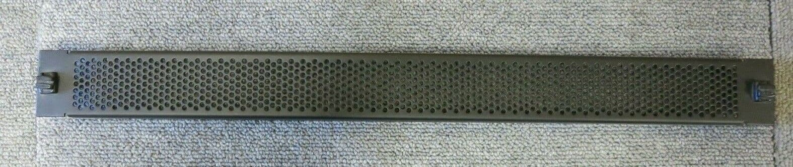 Job Lot 2 x Server Rack Cabinet Black 1U 19" Vented Blanking Panel