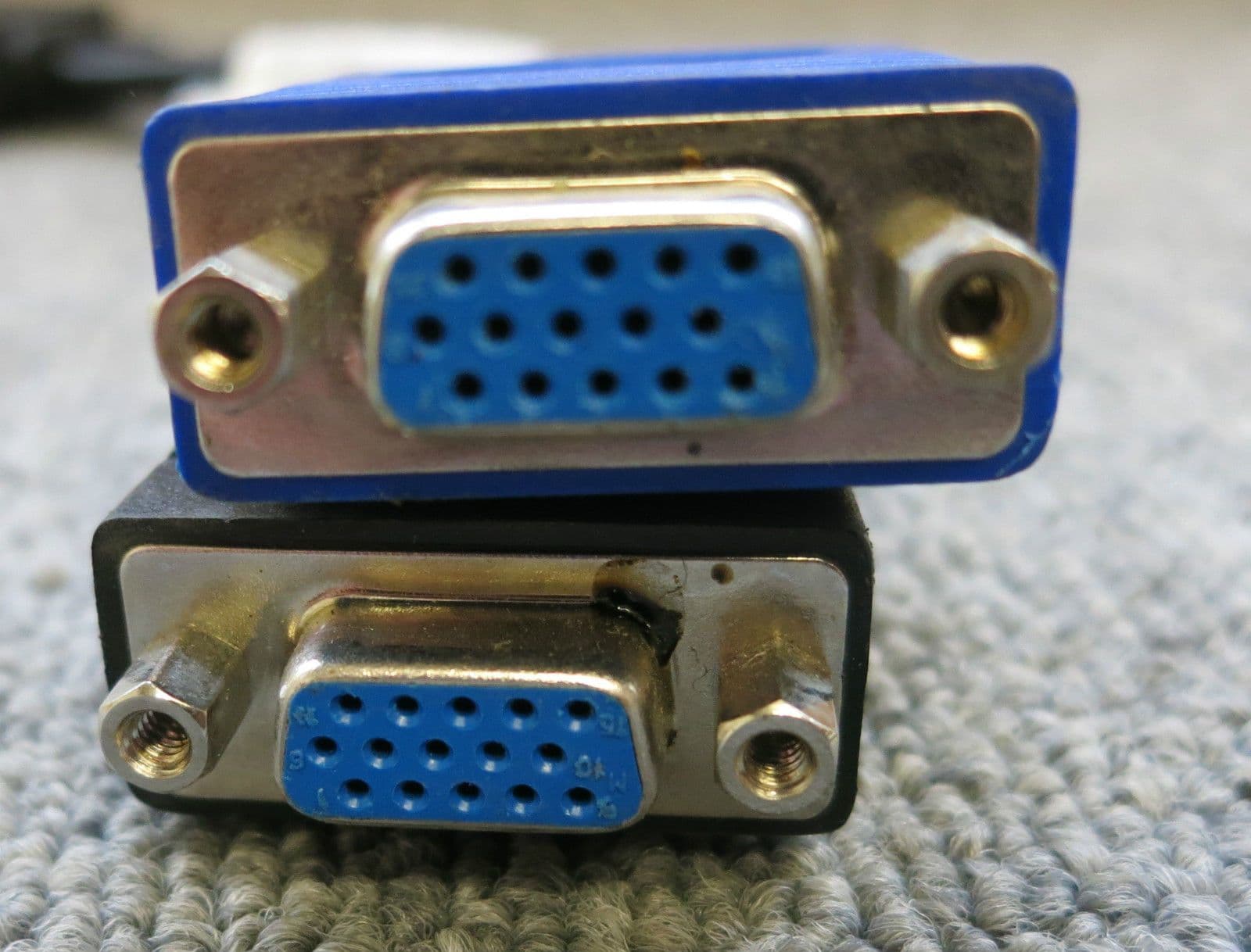 Job Lot 3 x Dell 05H469 DVI Splitter Cables Male DVI To Dual VGA Female ...