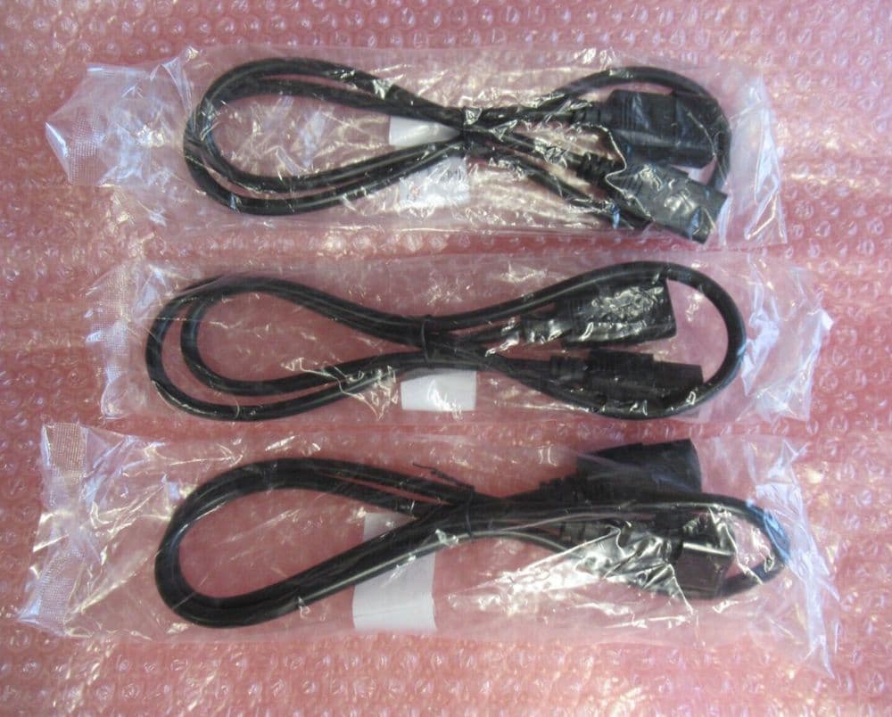 Job Lot 3 x New Comms Express 300IECMF1 C14 Male To C13 Female 1M Power ...
