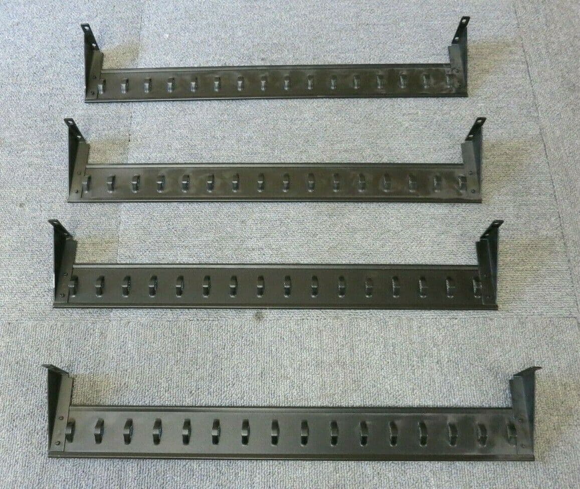Job Lot 4 x APC 870-14656 Cable Retention Bracket Black 19" Without Screws