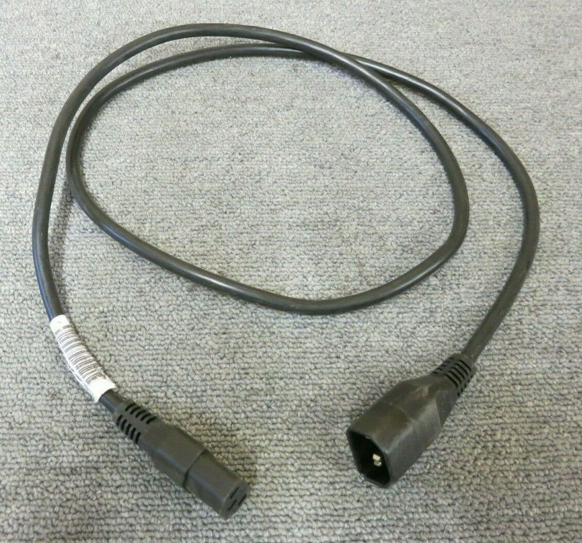Job Lot 4 x HP 142263-006 Black 2FT AC Power Extension Cable C14 To C13