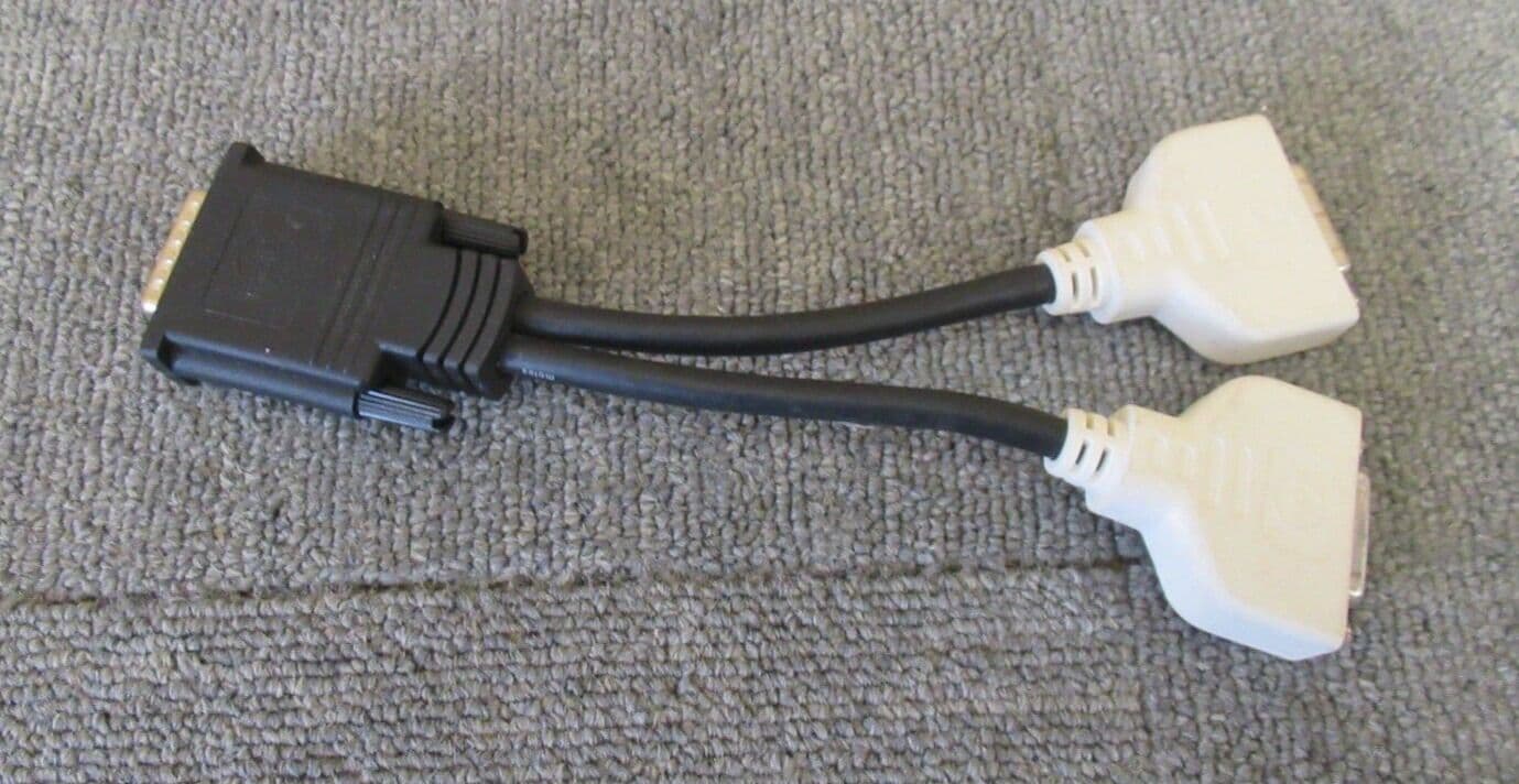 Job Lot 5 x Molex DMS 59-Pin Male To Dual DVI-I Female Splitter Cable