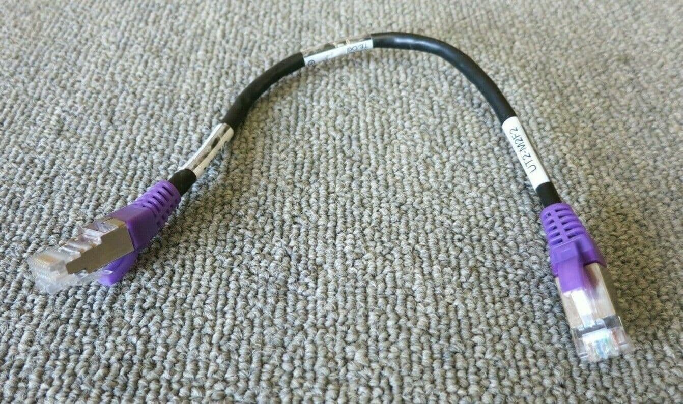 Job Lot 6 x IBM EMC 45W9328 UT2-M2F2 RJ45 To RJ45 Ethernet Patch Cable 11"