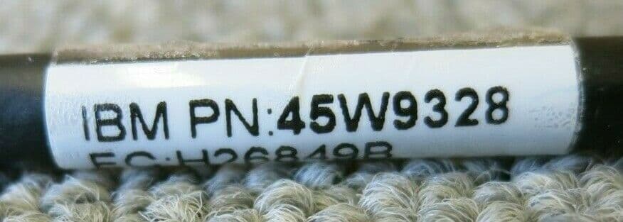 Job Lot 6 x IBM EMC 45W9328 UT2-M2F2 RJ45 To RJ45 Ethernet Patch Cable 11"