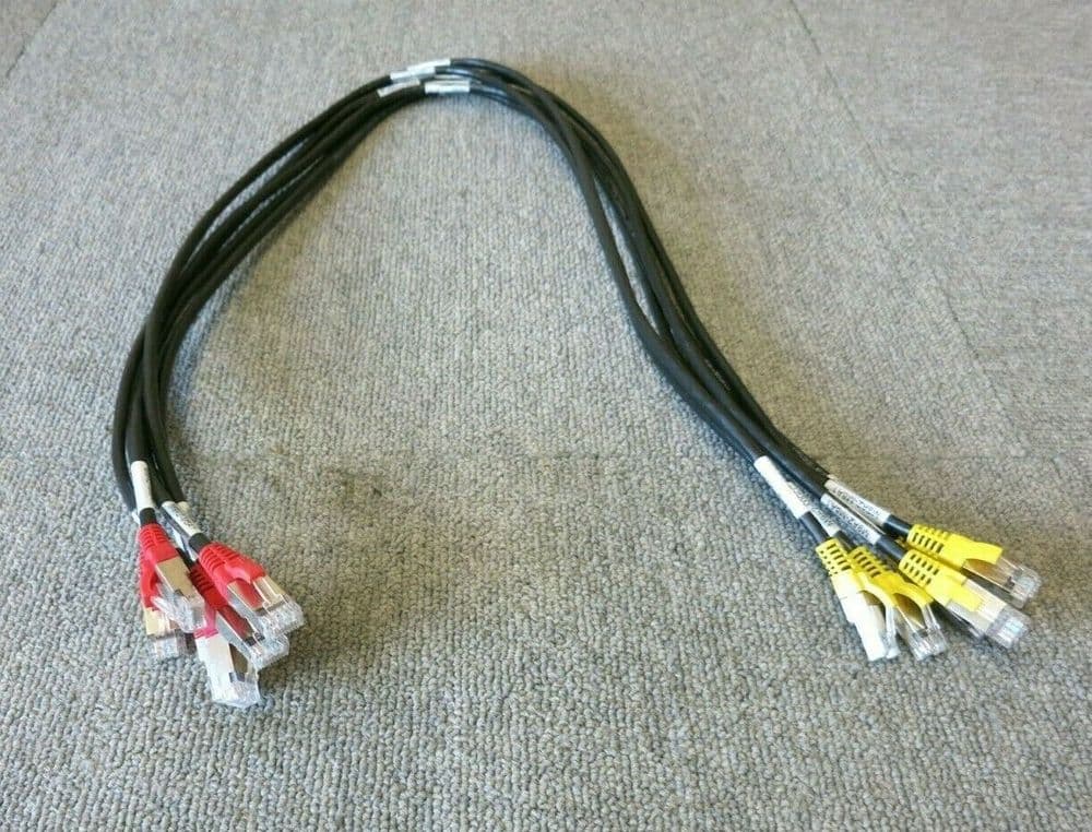 Job Lot 6 x IBM EMC 45W9369 M9A2-M8A1 RJ45 To RJ45 Ethernet Patch Cable 35"