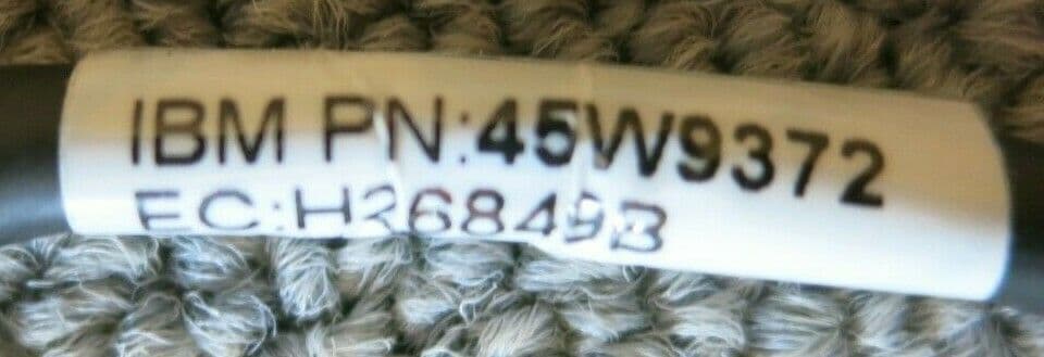 Job Lot 6 x IBM EMC 45W9372 M12A2-M11A1 RJ45 To RJ45 Ethernet Patch ...