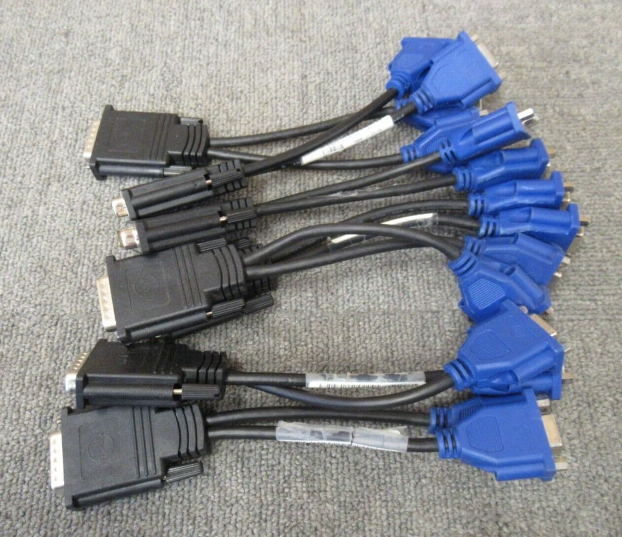 Job Lot 7 x Dell G9438 DMS 59-Pin Male To Dual VGA 15-Pin Female ...
