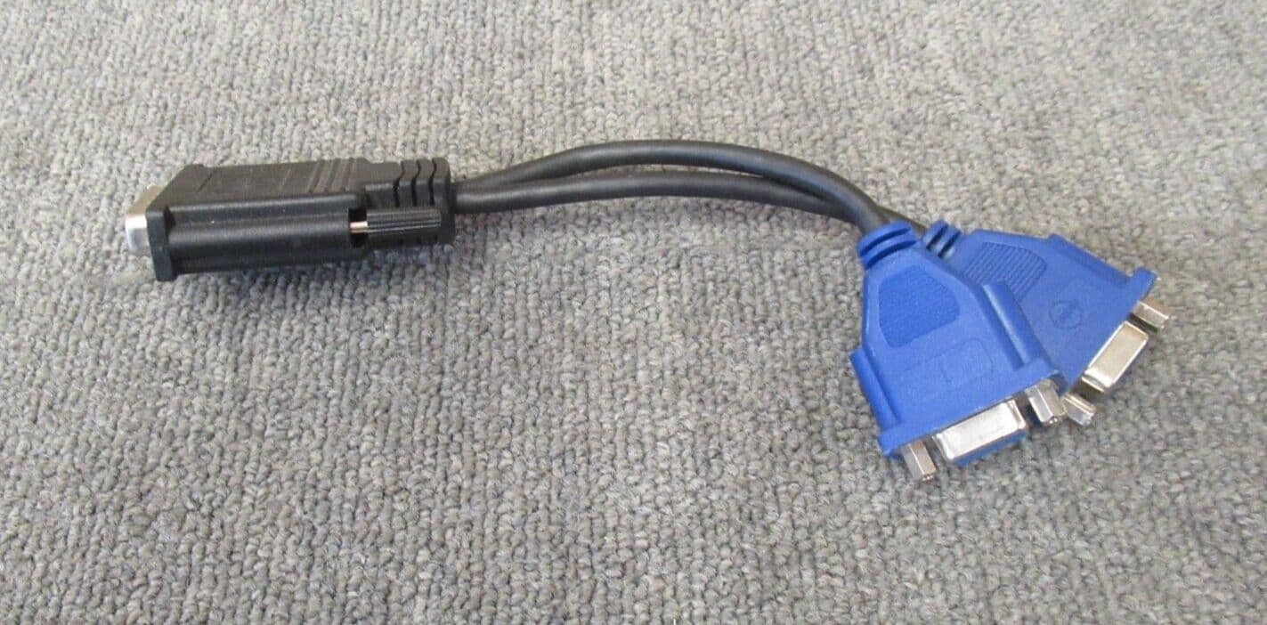 Job Lot 7 x Dell G9438 DMS 59-Pin Male To Dual VGA 15-Pin Female ...