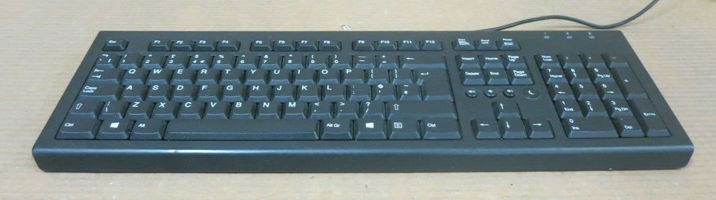Joblot 10 x HP 697737-031 Keyboard USB Wired QWERTY UK Multimedia