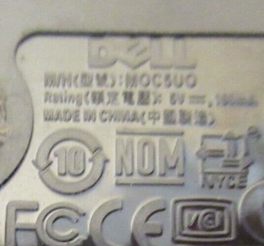 Joblot 3 x Dell MOC5UO XN966 XN967 Optical USB Wired 3-Button Scroll ...