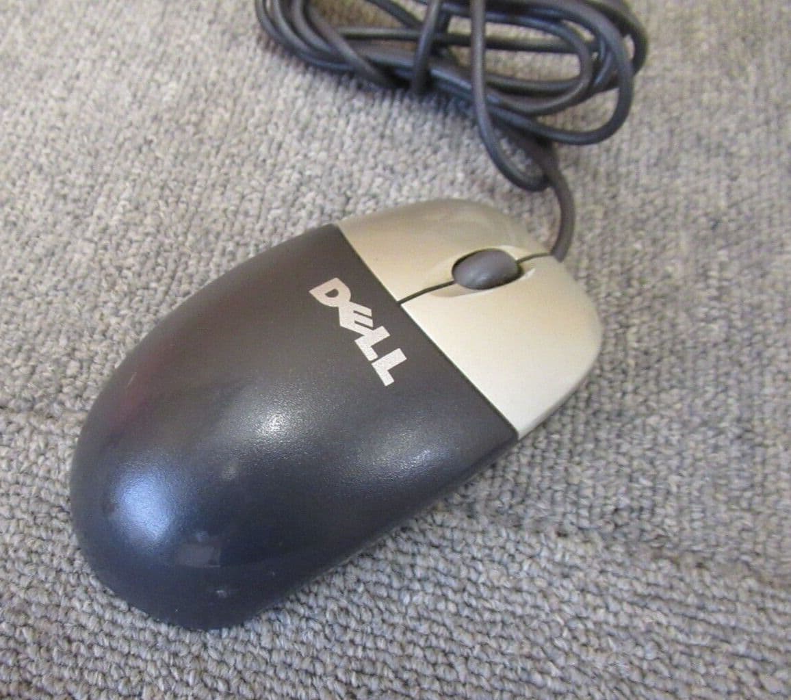 Joblot 5 x Dell MO56UO C8649 Optical USB Wired 2-Button Scroll Wheel Mouse