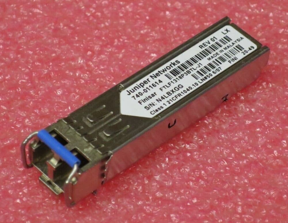 Juniper 740-011614 FTLF1318P3BCL-J1 1000BASE-LX 1G FC SFP Transceiver ...