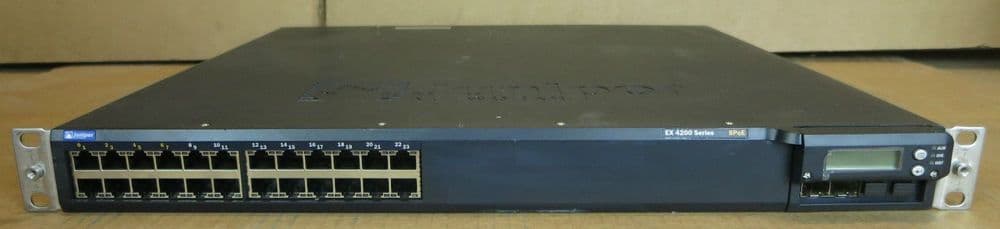 Juniper EX4200-24T EX4200 Series Ethernet Switch 24-Port 8 Port PoE Spares