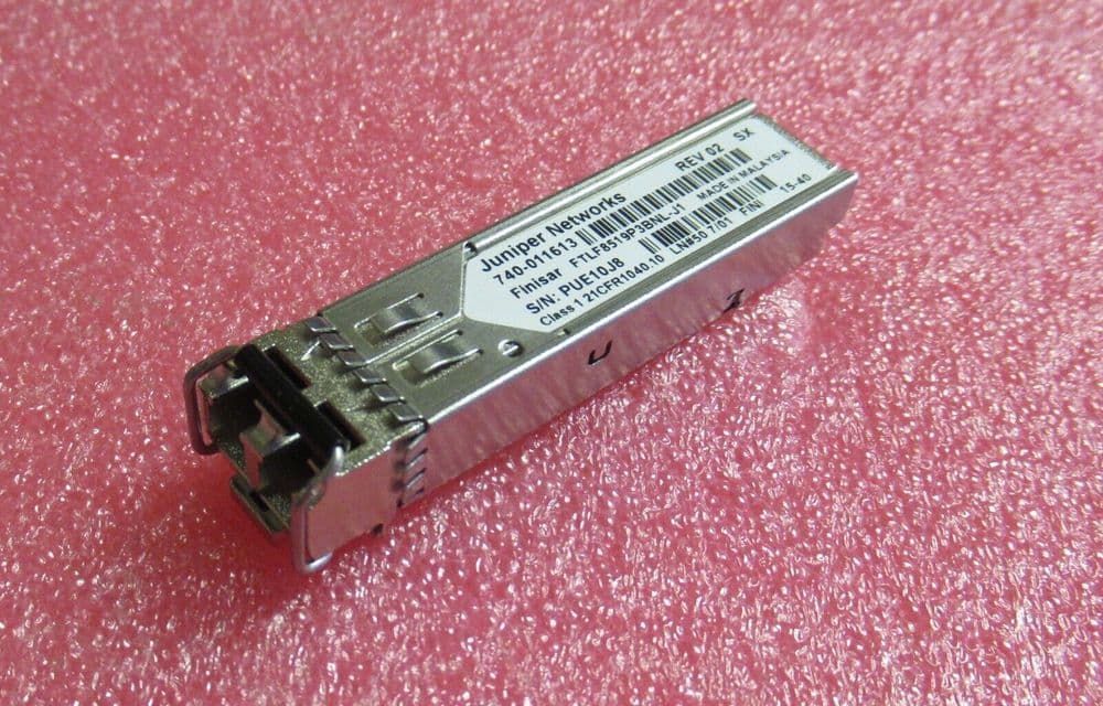Juniper Finisar 1000-Base-SX SFP EX-SFP-1GE-SX FTLF8519P3BNL-J1 740-011613
