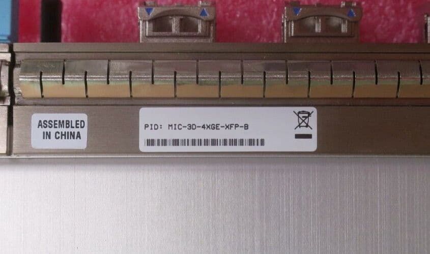 Juniper MPC3E-3D-NG MX-Series Enhanced Expansion Module 2x MIC-3D-4XGE-XFP