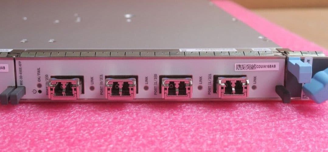 Juniper MPC3E-3D-NG MX-Series Enhanced Expansion Module 2x MIC-3D-4XGE-XFP