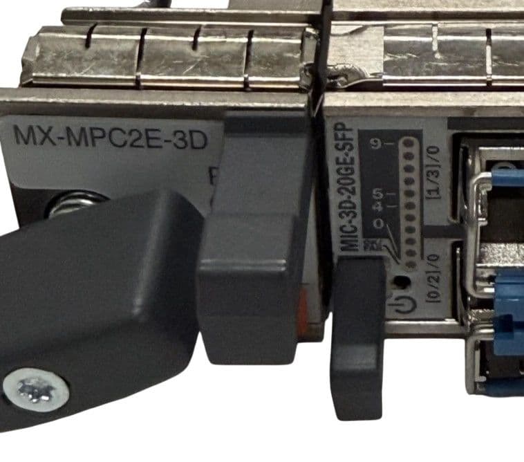 Juniper MX-MPC2E-3D Modular Port Concentrator w/ MIC-3D-20GE-SFP Module ...
