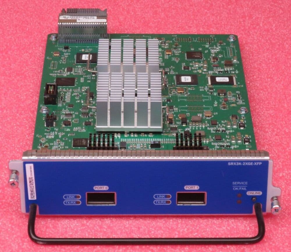 Juniper Networks Dual 10Gb Fiber Channel Card SRX3K-2XGE-XFP for ...