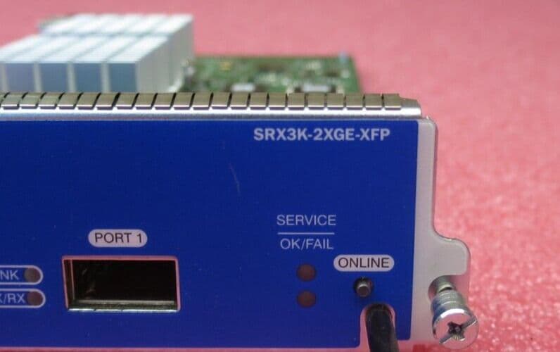 Juniper Networks Dual 10Gb Fiber Channel Card SRX3K-2XGE-XFP for ...