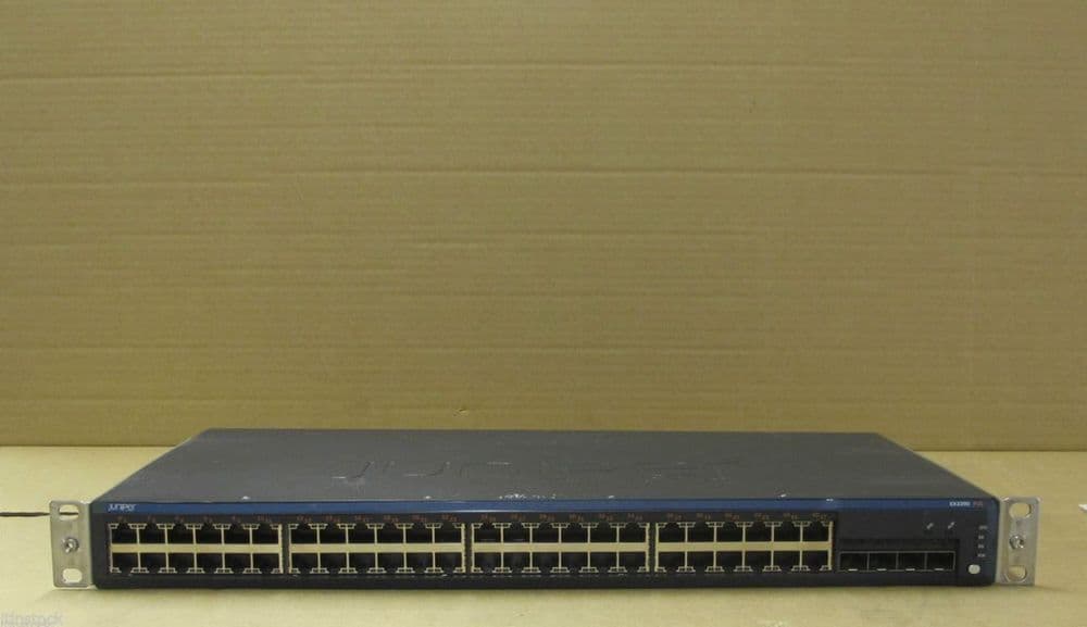 Juniper Networks EX2200-48P-4G - 48 Port Gigabit PoE Ethernet Switch ...
