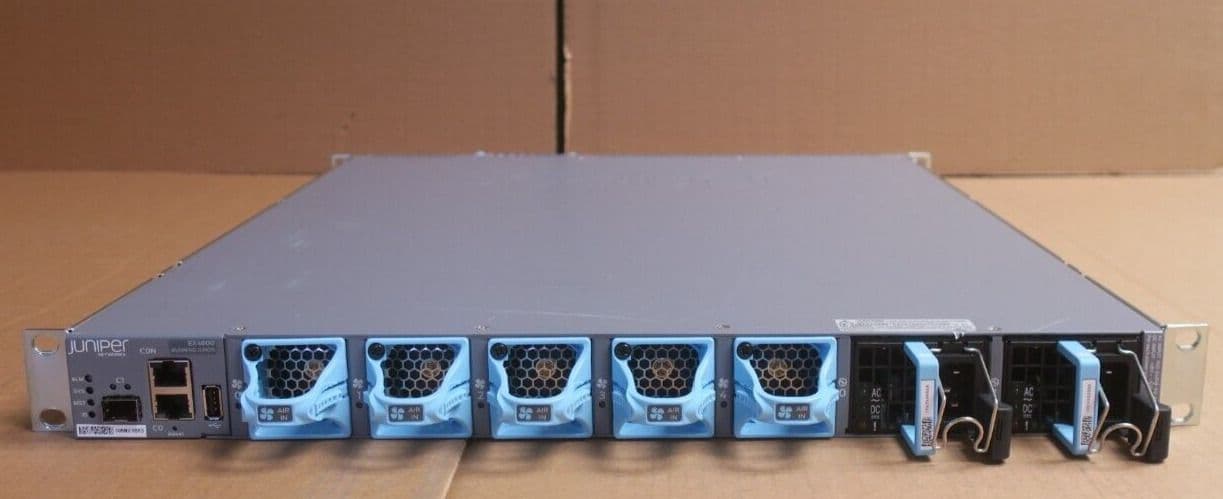Juniper Networks EX4600-40F-AFI 24x 1/10Gb SFP 4x 40Gb QSFP Ports Switch