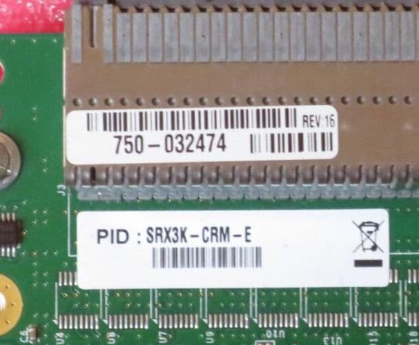 Juniper Networks SRX Clustering Module SCM Card SRX3K-CRM for SRX3400 ...