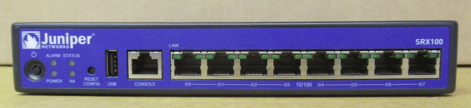 Juniper Networks SRX100 Secure Services Gateway Security Appliance SRX100H