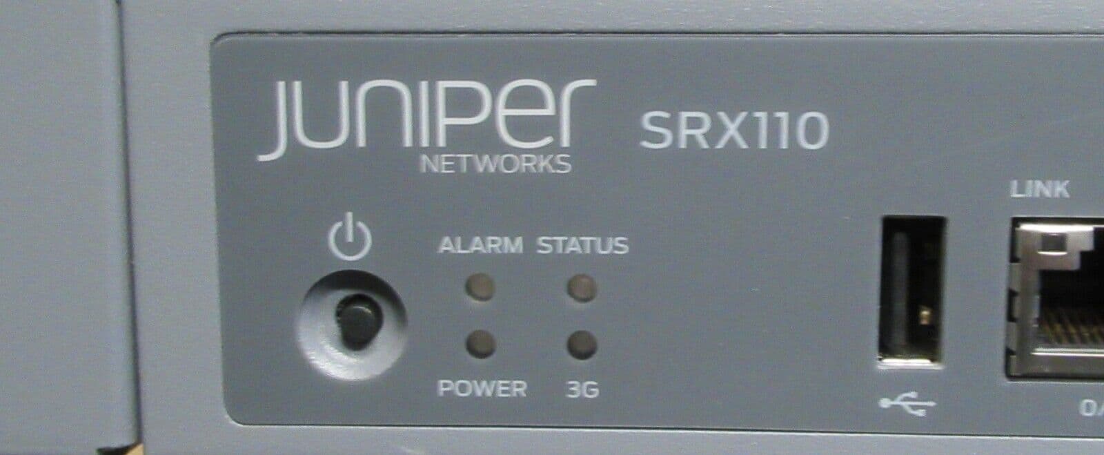 Juniper Networks SRX110 Secure Services Gateway Security Appliance SRX110H2-VA