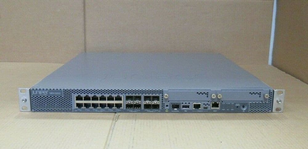 Juniper Networks SRX1500-AC 16 x Gigabit 4 x 10G Ports Rack Service Gateway