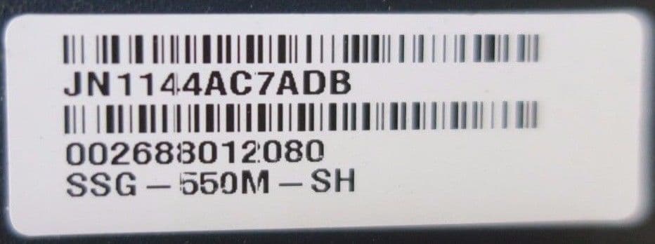 Juniper Networks SSG 550M Secure Service Gateway SSG-550M-SH Security ...