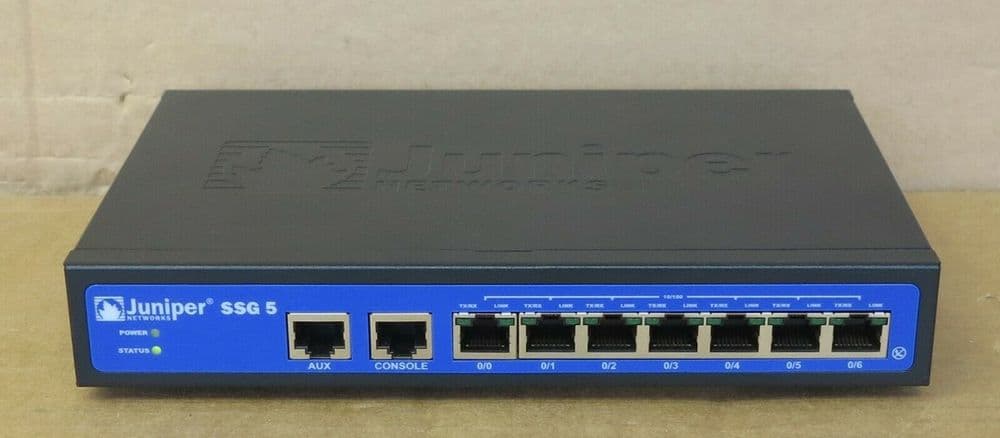 Juniper Networks SSG5 Secure Services Gateway Security Appliance SSG-5-SH