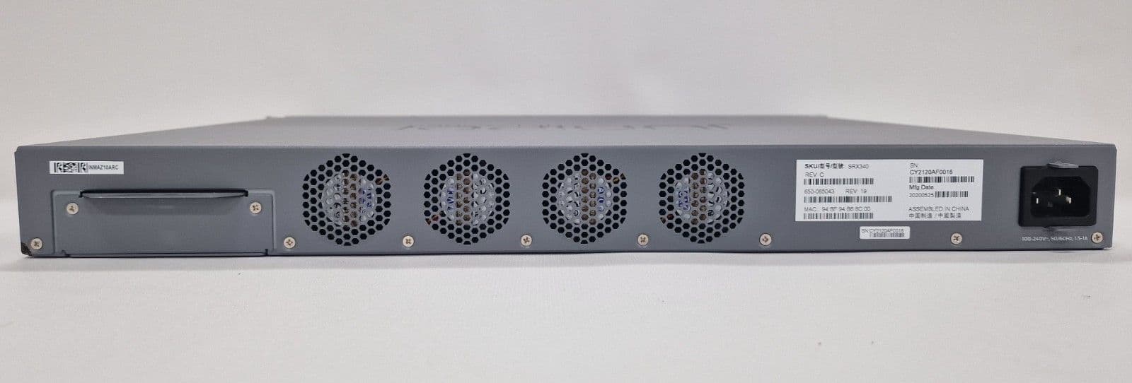 Juniper SRX340 Services Gateway Security Appliance 8x 1GbE 8x 1Gb SFP Ports