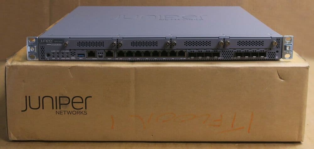 Juniper SRX340 Services Gateway Security Appliance 8x 1GbE 8x 1Gb SFP Ports