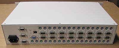Kaveman 16 Digital V6 16-Port KVM Keyboard Video Mouse Switch P/n 111 0200