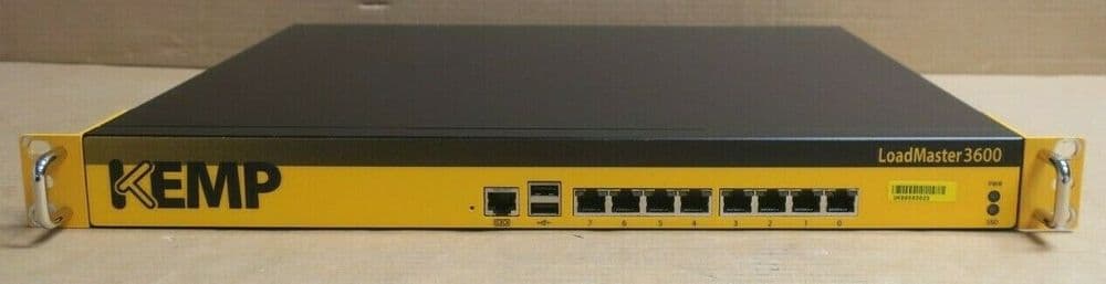 Kemp LoadMaster 3600 Server Load Balancer NSA3130-LM3600-IR