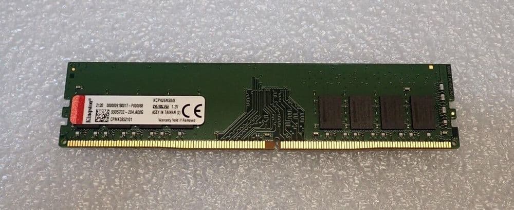 Kingston 8GB DDR4 PC4-21300 1333MHz 288-Pin DIMM Server Memory Ram KCP426NS8/8
