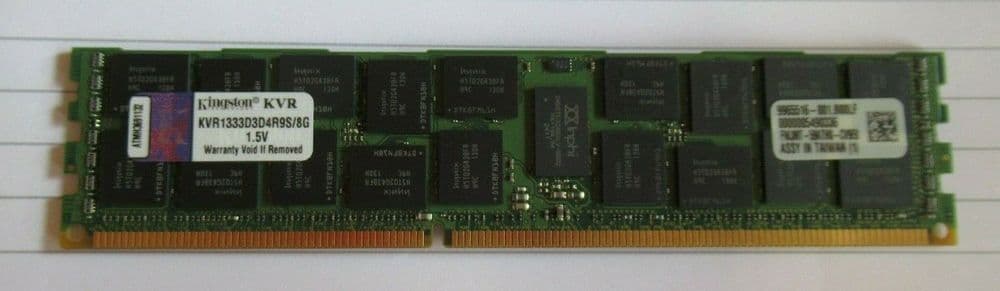 Kingston KVR1333D3D4R9S/8G 8GB PC3-10600 DDR3-1333MHz ECC CL9 240P DIMM ...