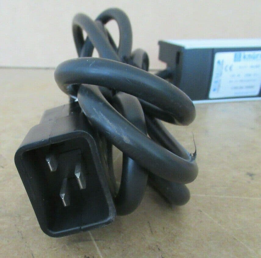 Knurr GST18 6xC13 Outlet 240V 10A PDU Extension Bar 3 600 006 1