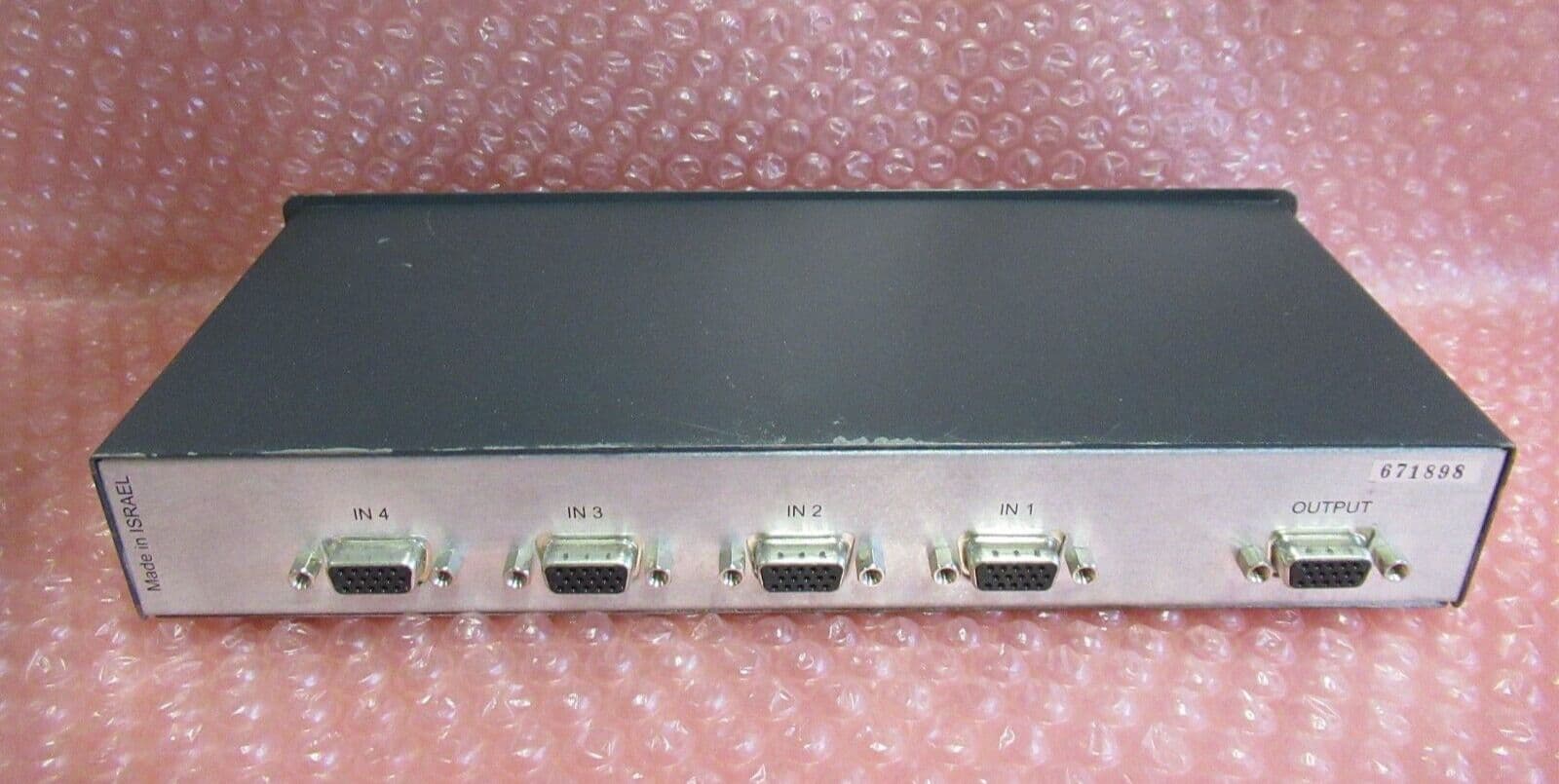 Kramer VP-41 4x1 Computer Graphics Video Mechanical Switcher