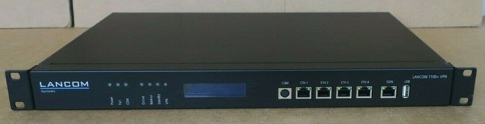 LANCOM Systems 7100 Central-site VPN Gateway With 4x Gigabit Ethernet Ports