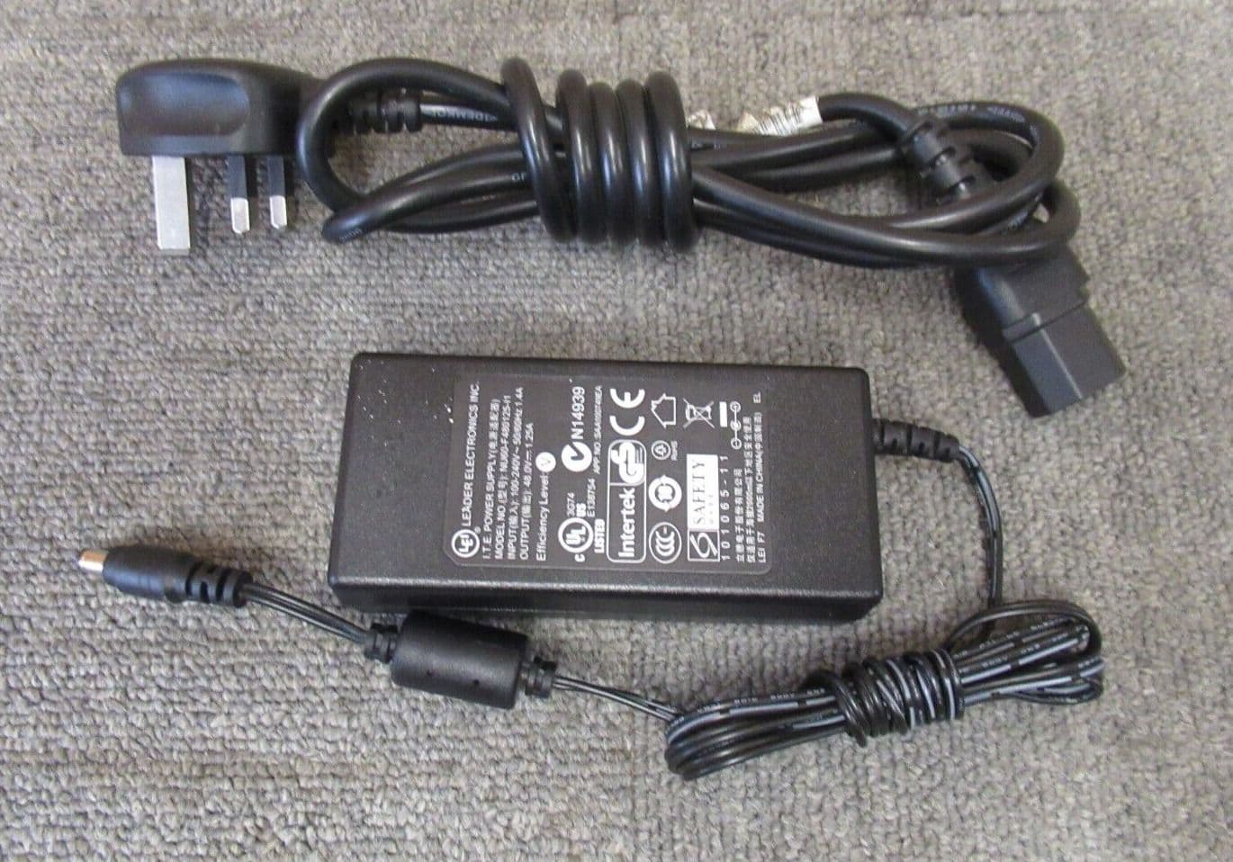 Leader Electronics NU60-F480125-l1 AC Power Adapter 60W 48V 1 25A