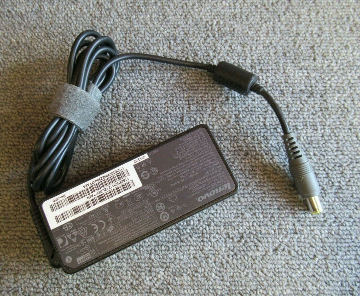 Lenovo 45N0317 45N0318 ThinkPad AC Power Adapter Charger 20V 3 25A 65W