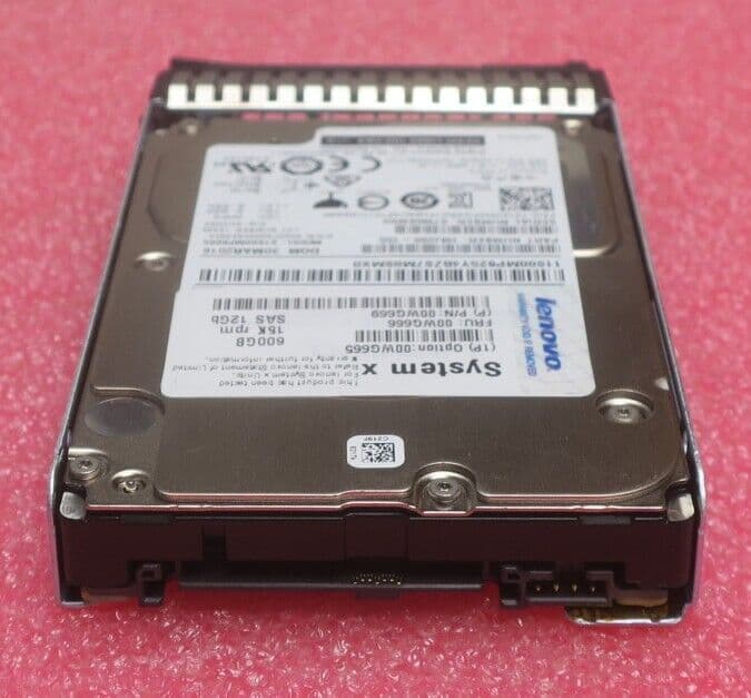 Lenovo 600GB 15K SAS 12G 2 5" Hot-Swap Hard Drive HDD G3HS 00WG666 00WG669