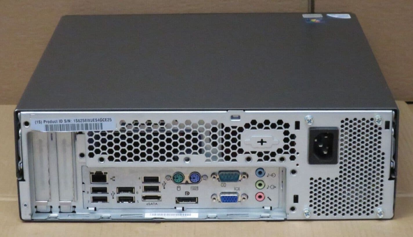 Lenovo ThinkCentre M58 Pentium E5800 8GB RAM 240GB SSD Type 6258WJE ...