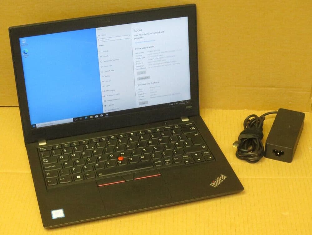 Lenovo ThinkPad X280 12 5" 1080p i7-8650U 1 9Ghz 16GB 256GB NVME Win10 ...