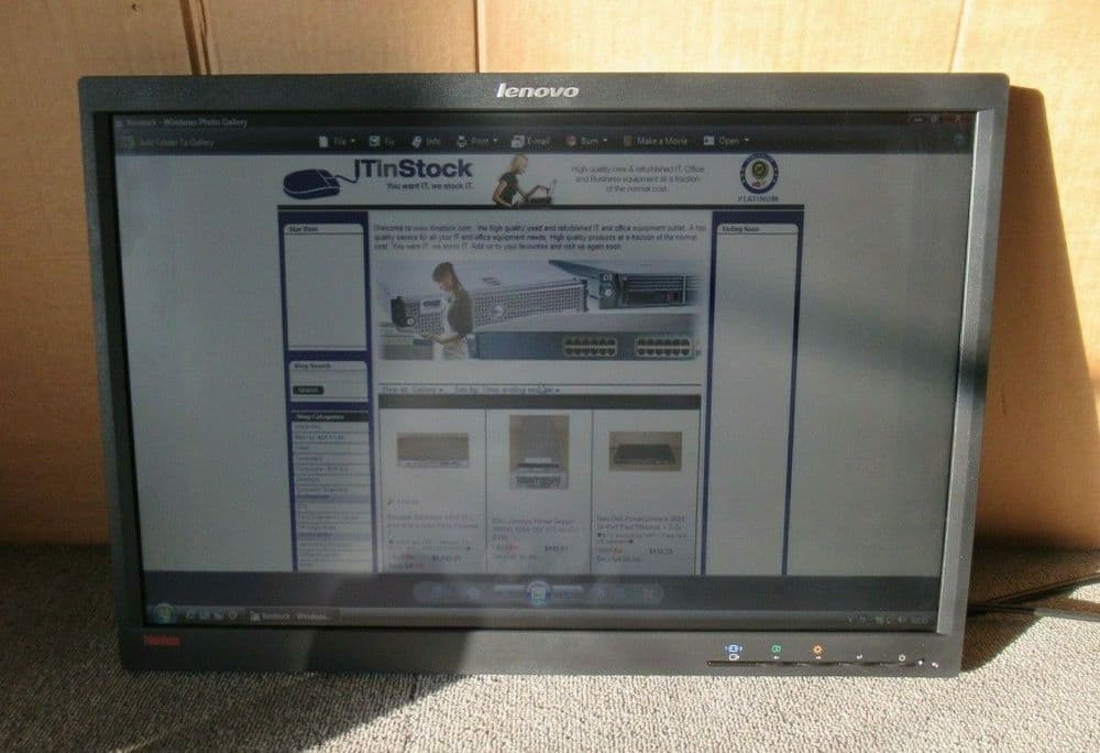 Lenovo ThinkVision LT2252PWA 03X7982 22" LCD TFT LED Wide Monitor VGA ...