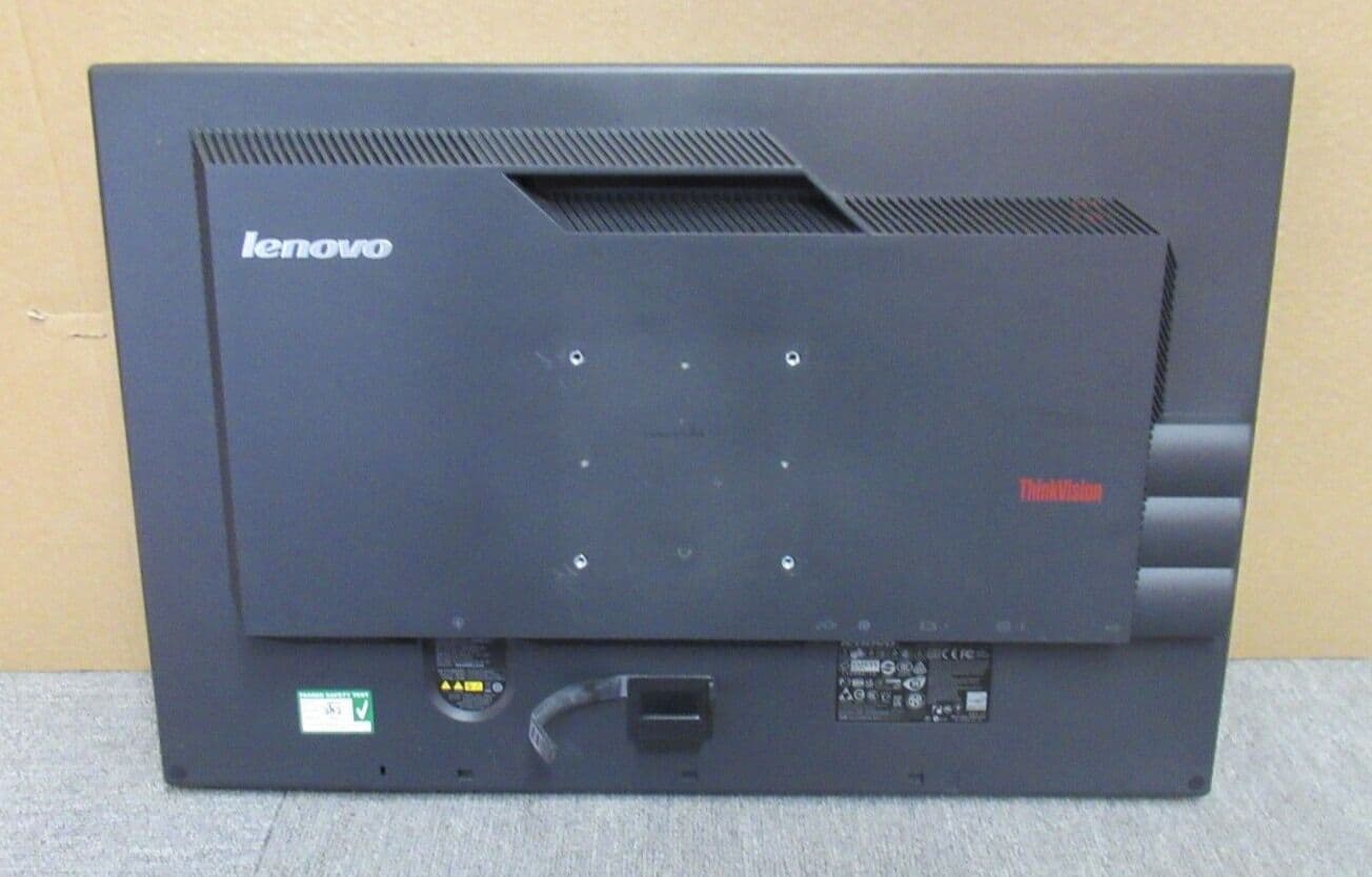 Lenovo ThinkVision LT2452PWC 24" LCD TFT LED Wide Monitor VGA DVI DP No ...