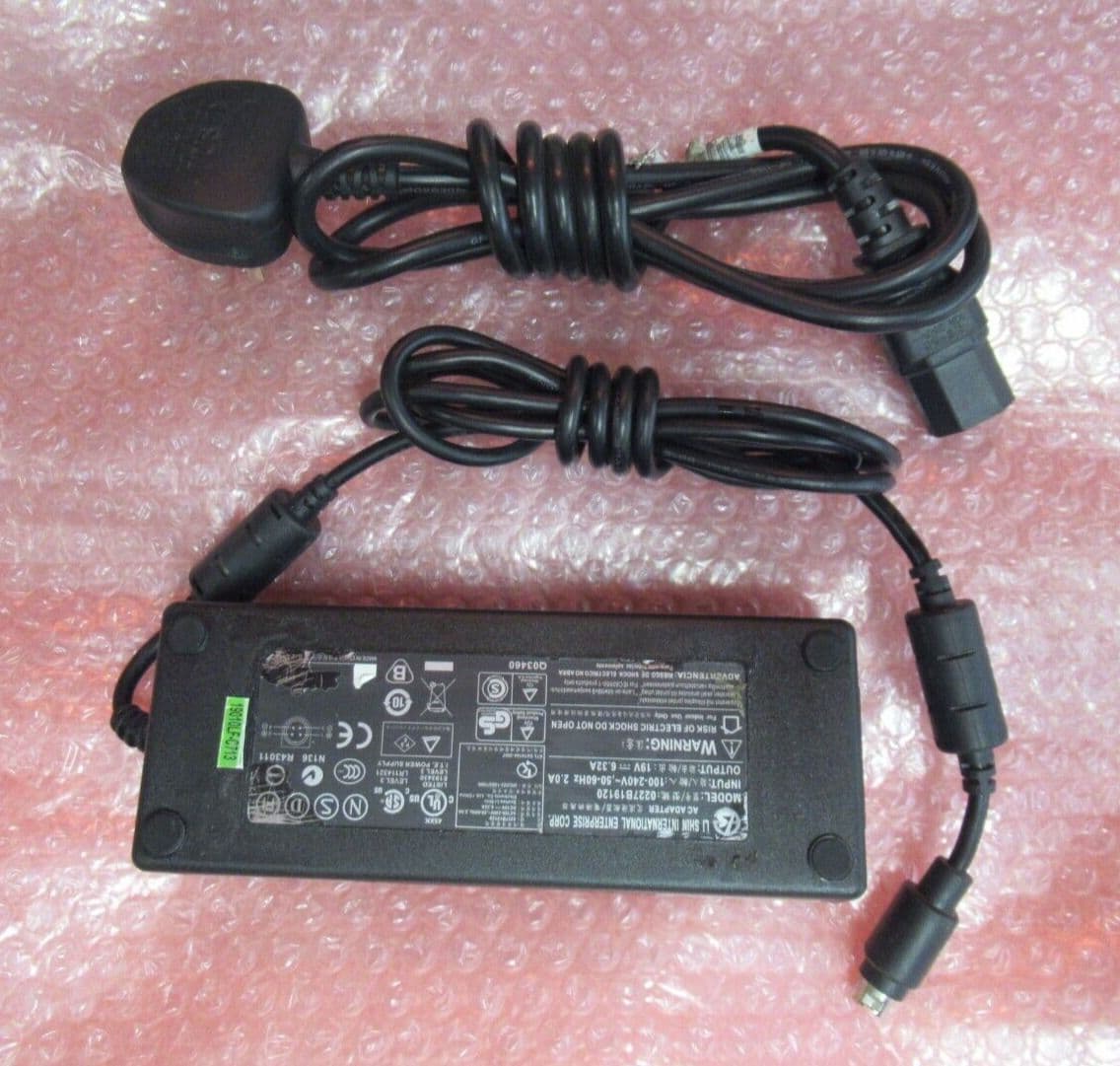 Li Shin International 0227B19120 4-Pin Din AC Power Adapter 120W 19V 6 32A