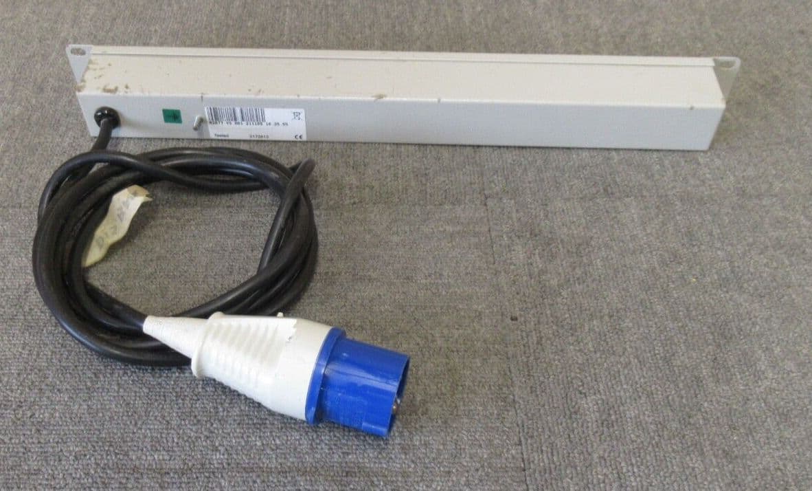 Lindy 1U 8 Way C14 IEC Sockets Horizontal Switch PDU With 16A 250V ...